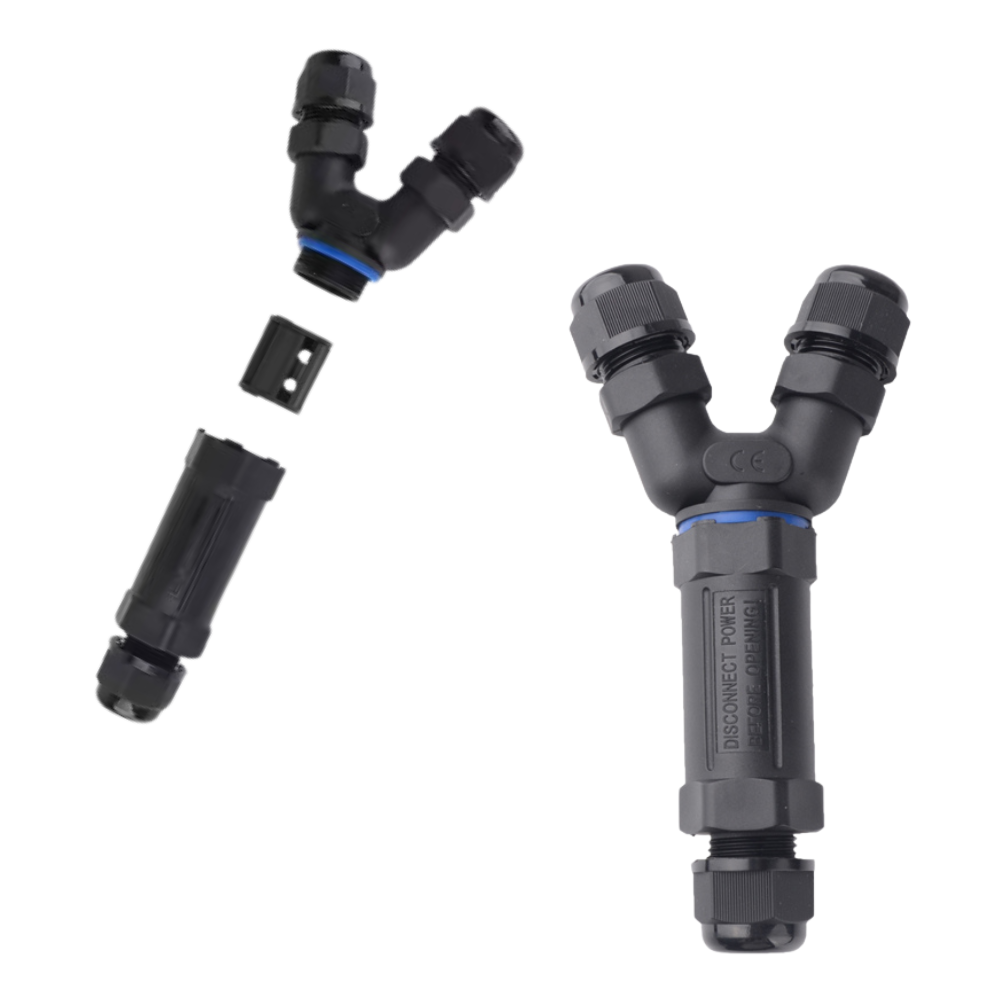 CONECTOR EMENDA Y 4P 16A 2,50MM IP68
