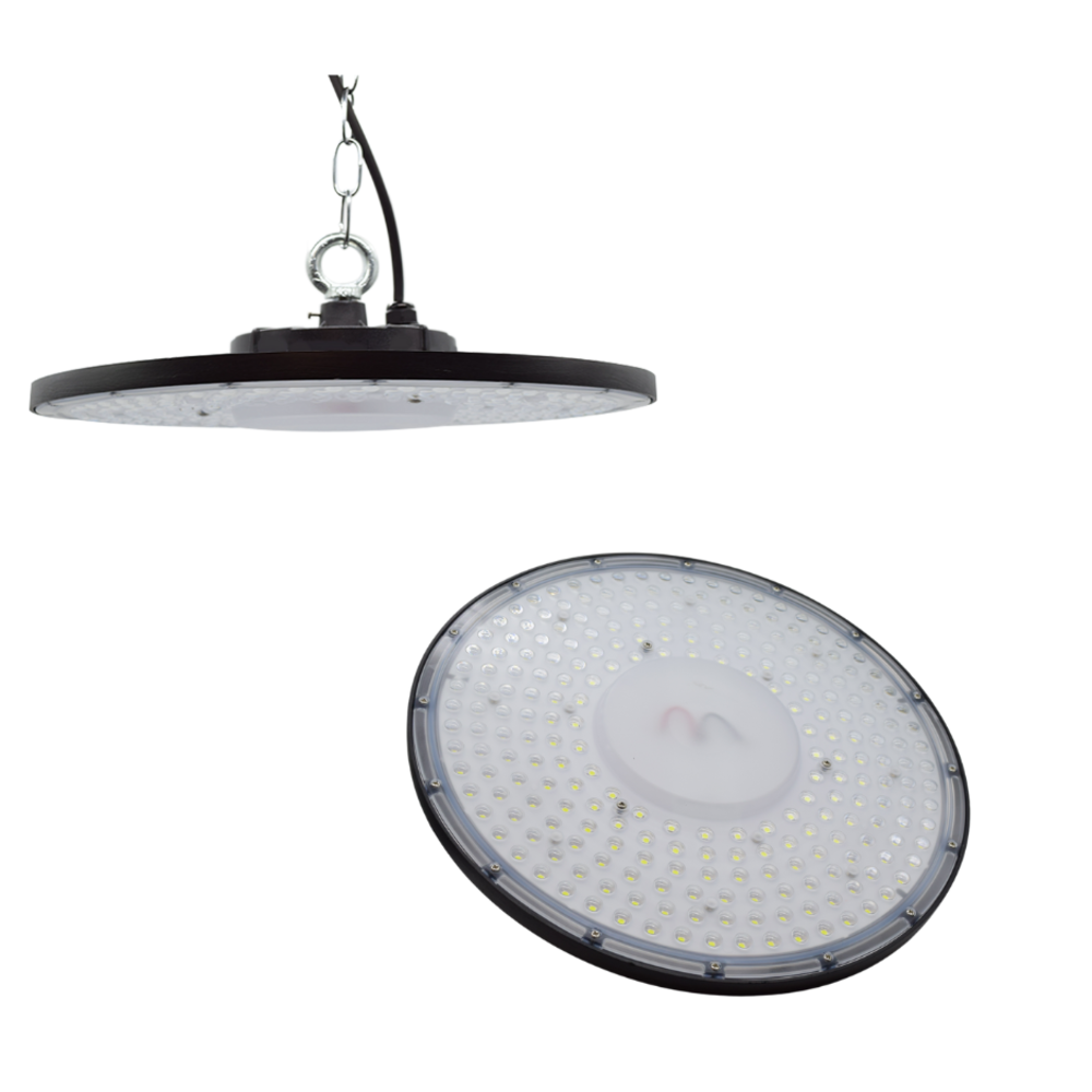 LUMINARIA LED HIGHBAY UFO THIN 150W 6500K 19500 LM 90° IP65